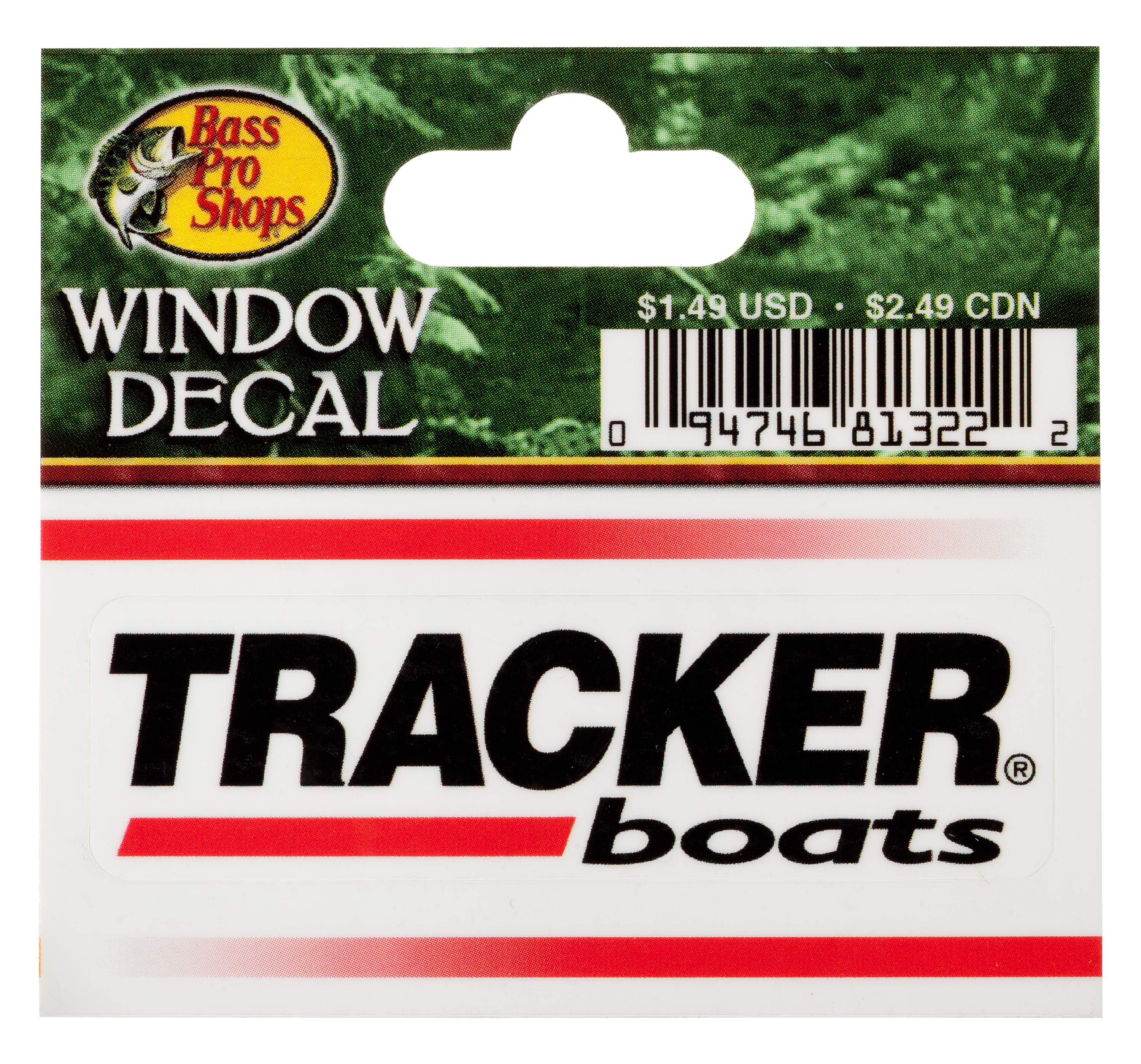 Bass Pro Shops Die-Cut Vinyl Tracker Boats Window Decal | Bass Pro Shops